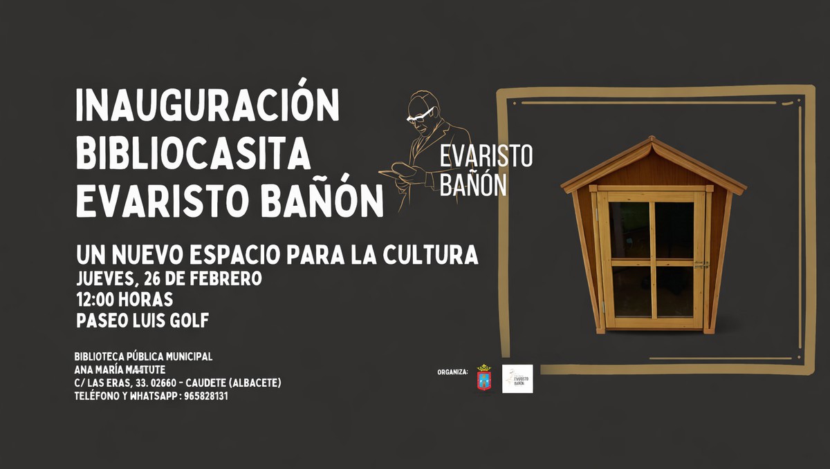 Bibliocasita: Un Proyecto Cultural en Caudete - Caudete Digital