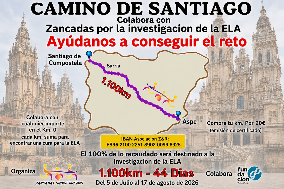 Camino de Santiago para colaborar con la ELA - Caudete Digital
